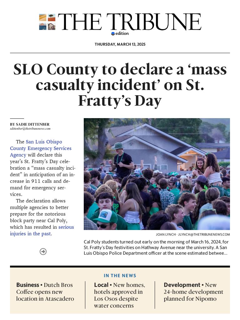 San Luis Obispo Tribune