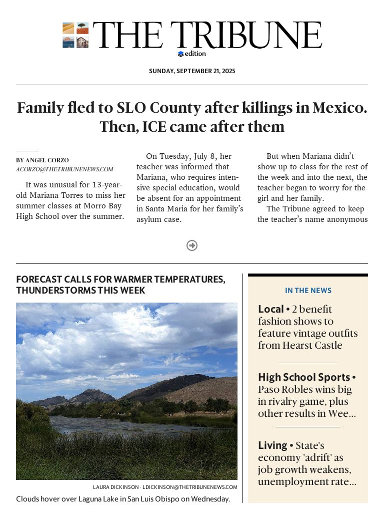 San Luis Obispo Tribune