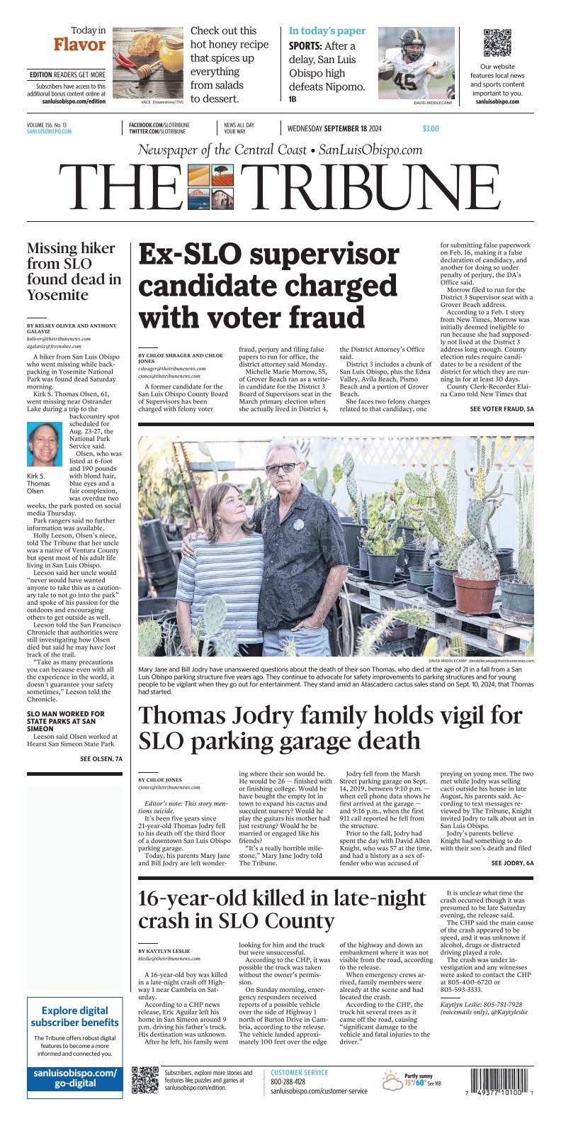San Luis Obispo Tribune